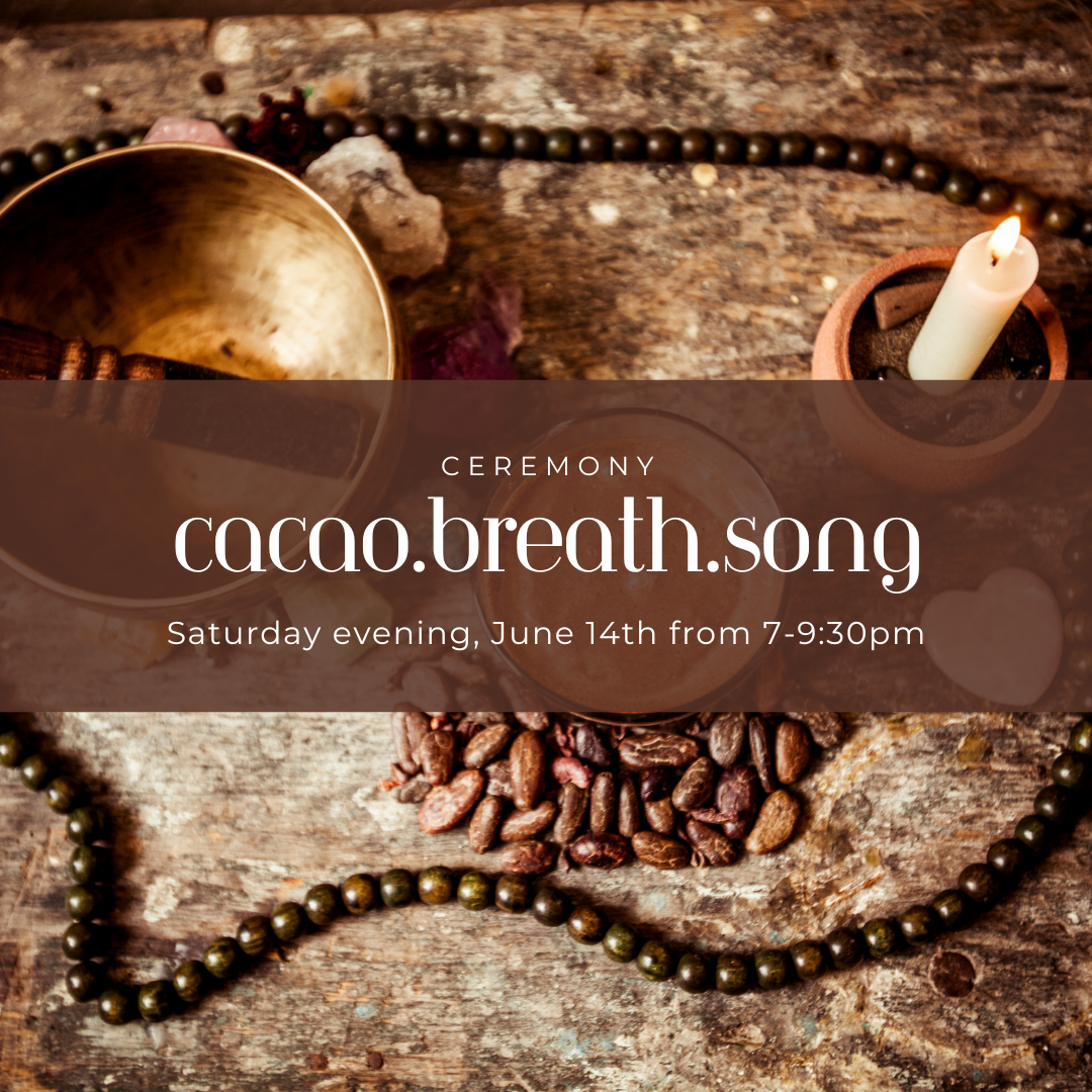 6/14 🌺 Cacao Ceremony: A Night of Breath, Song, Sound & Heart Opening – Make & Mary