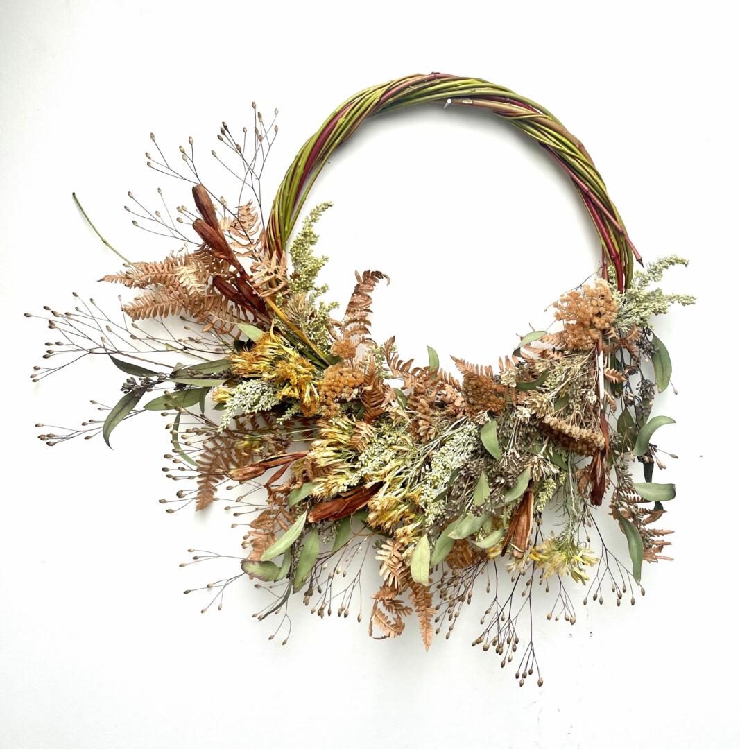 Botanical Wreath Making Workshop with Chloë Hight – Make & Mary
