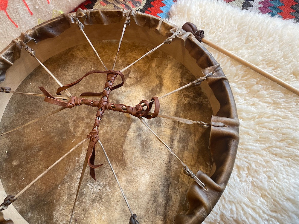 5/26 Sacred Spirit Drum Making Workshop – Make & Mary
